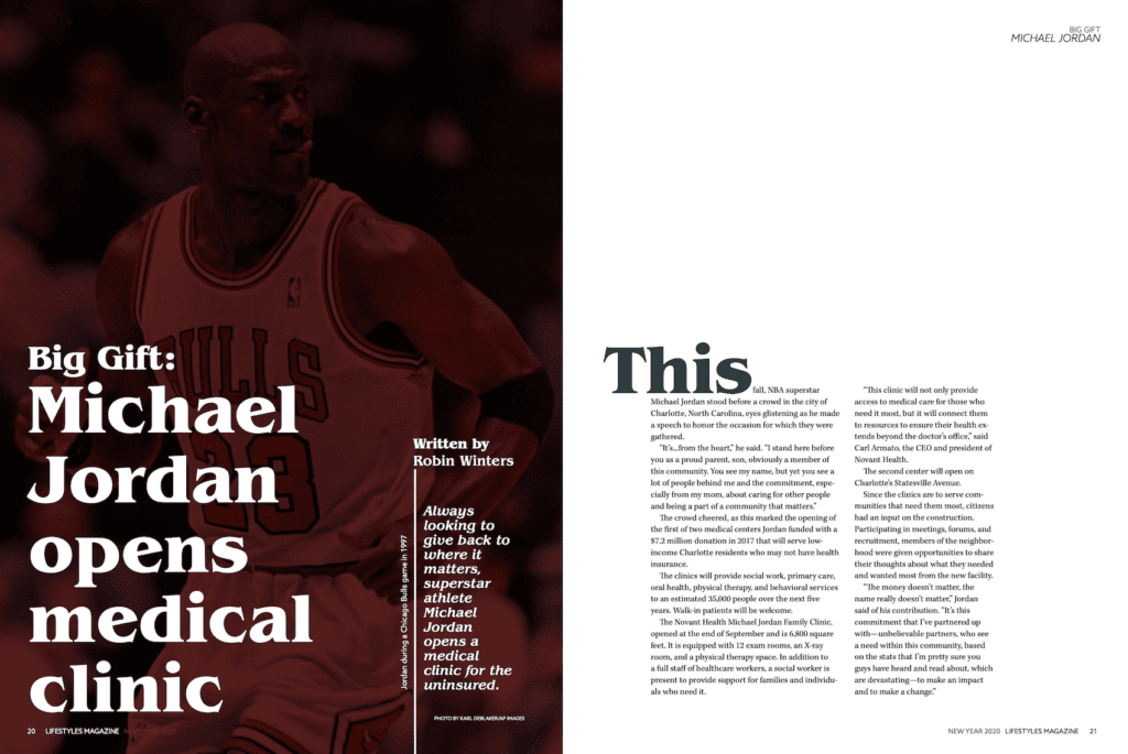 Michael Jordan – Lifestyles Magazine