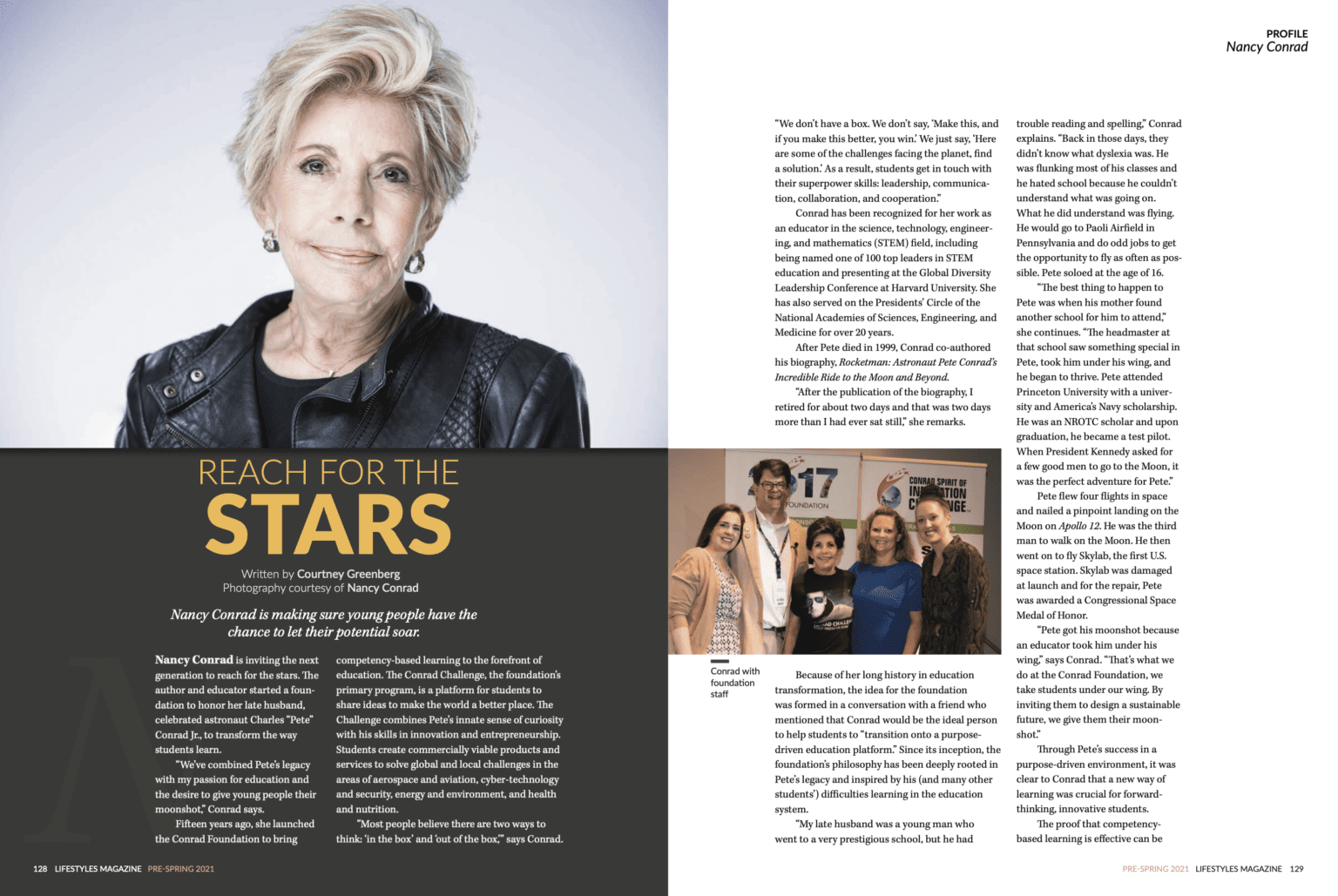 Nancy Conrad – Lifestyles Magazine