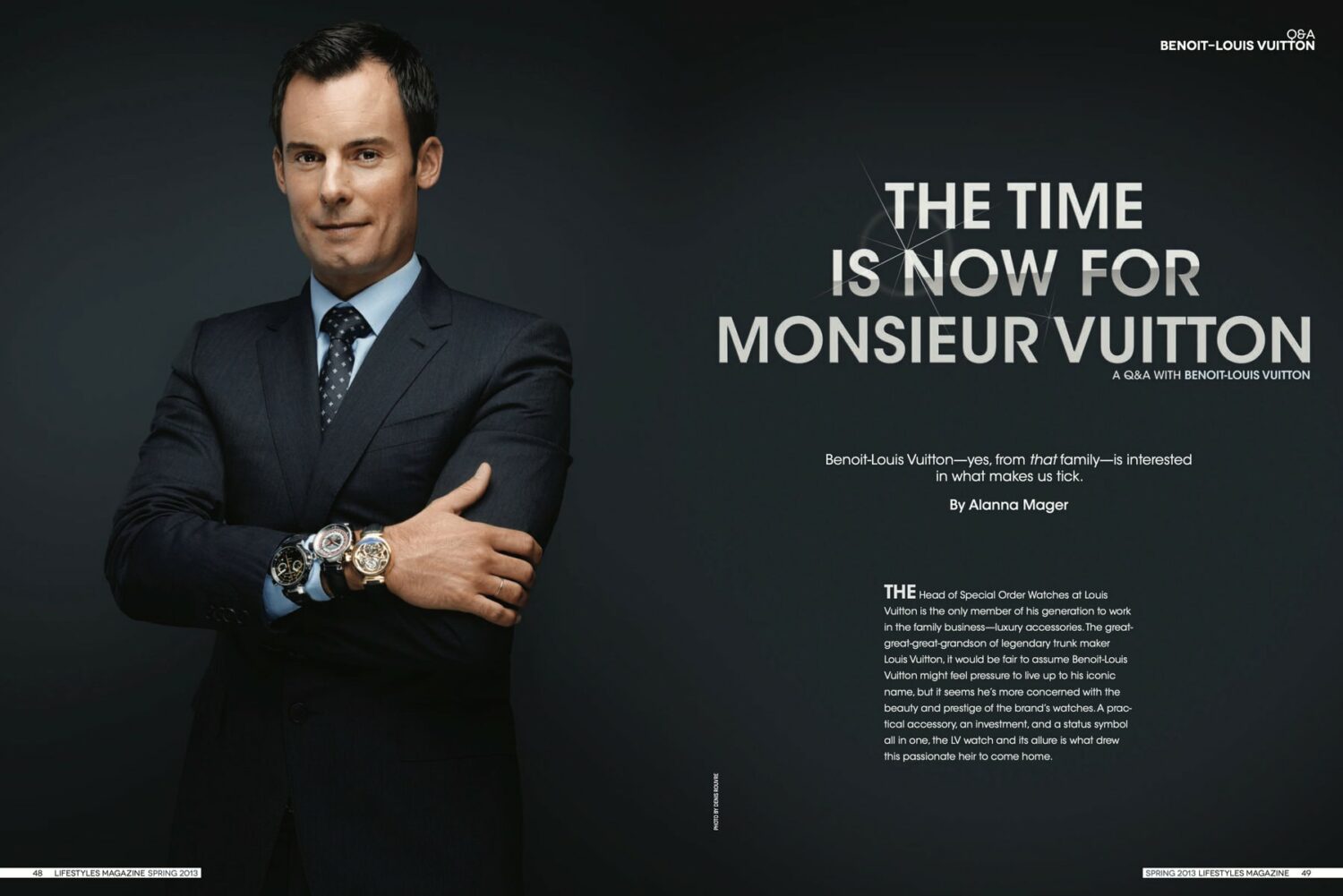 Benoit-Louis Vuitton – Lifestyles Magazine