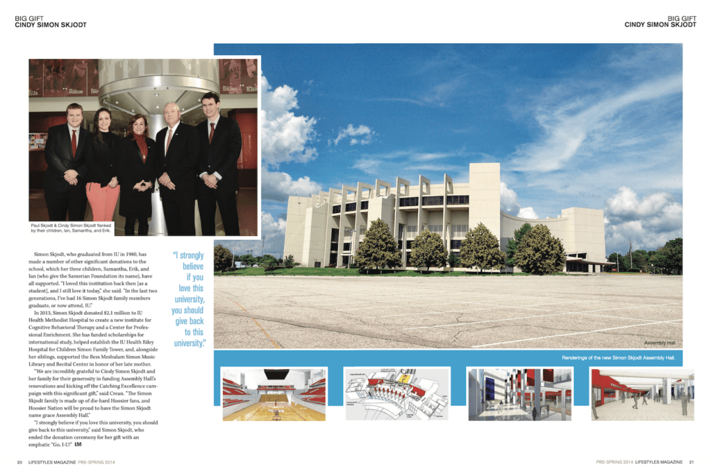 Cindy Simon Skjodt – Lifestyles Magazine