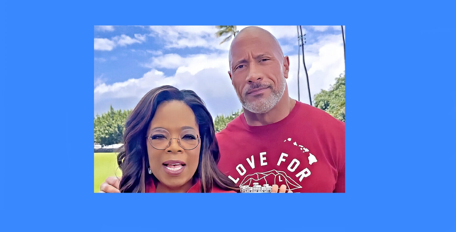 $10 million donation from Oprah Winfrey and Dwayne Johnson launch Maui recovery fund ...