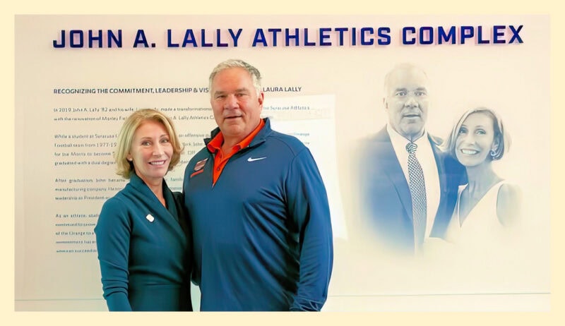 $25 million donation from John and Laura Lally transforms university ...
