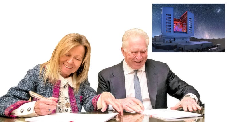 $2.6 billion observatory gets major gift from philanthropists Phillip ...