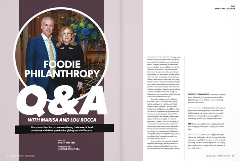 Q&A: Marisa and Lou Rocca – Lifestyles Magazine